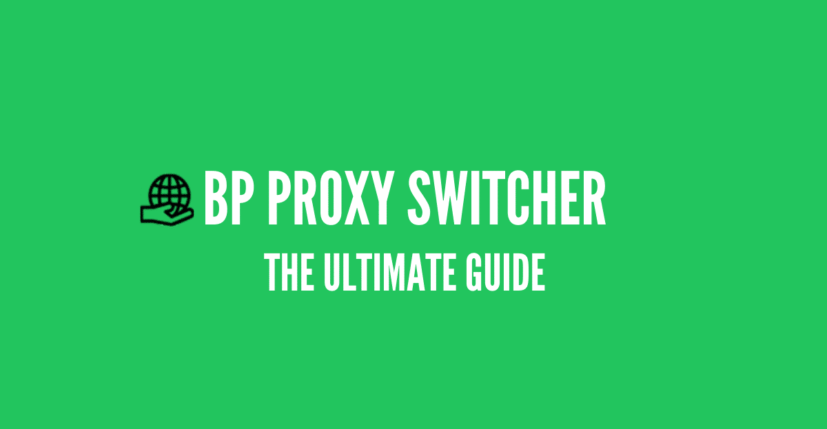 BP Proxy Switcher [The Ultimate Guide for 2024] - RapidSeedbox