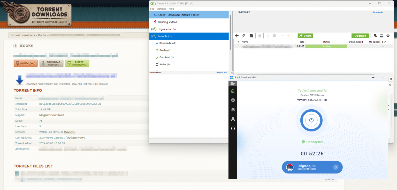 Torrentdownloads - How to Use it Safely - RapidSeedbox