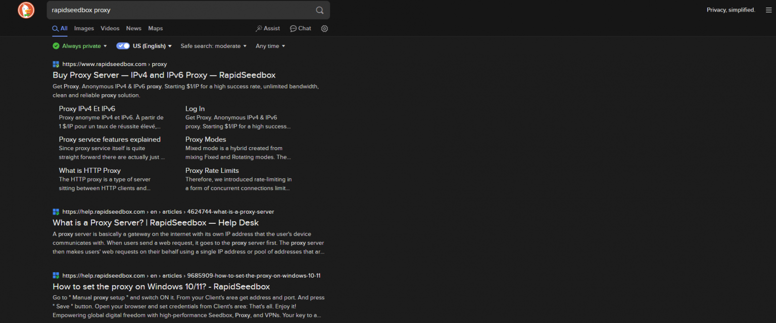 DuckDuckGo Proxy - How To Set Up and Use - RapidSeedbox