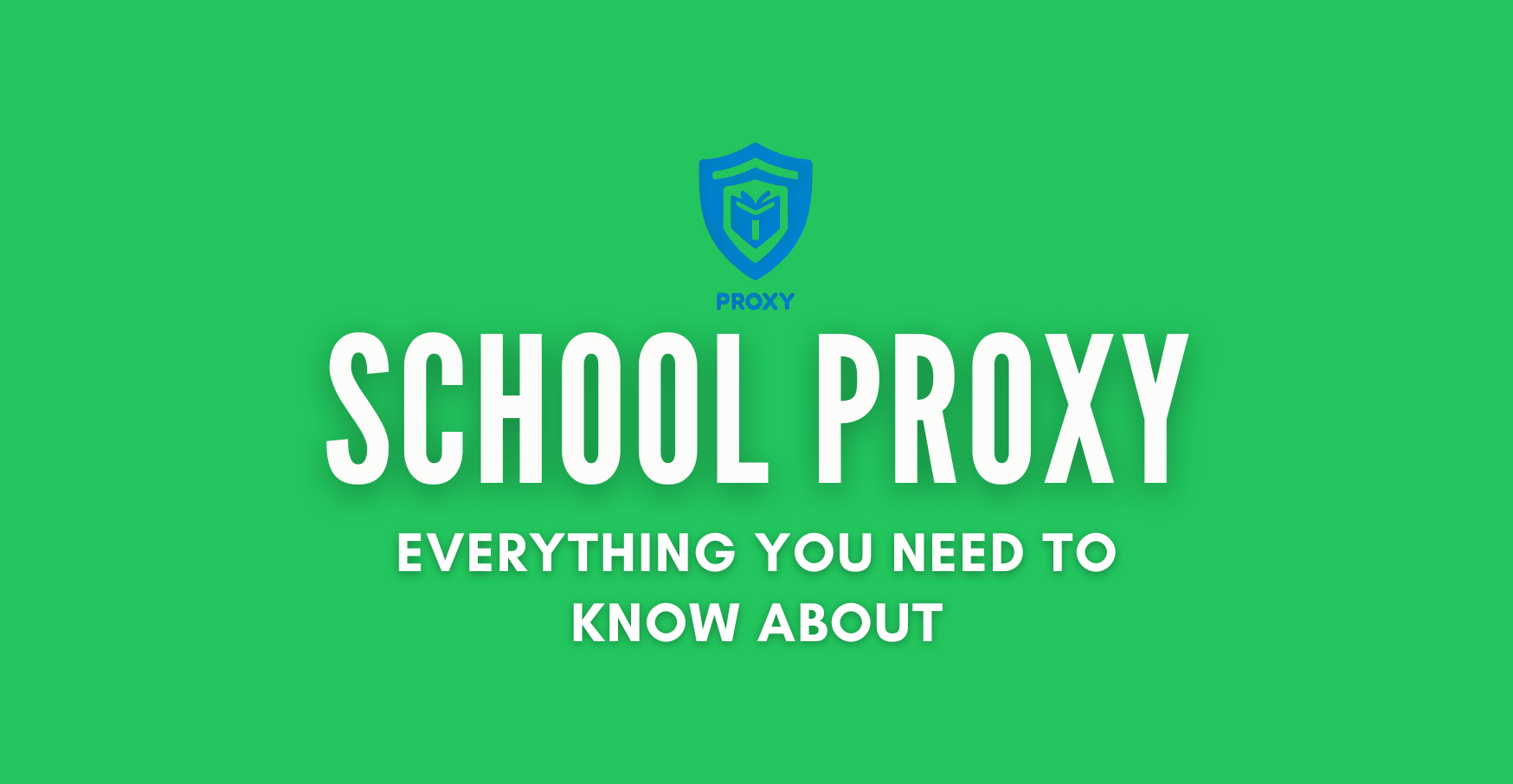 School Proxy: All you need to know! - RapidSeedbox